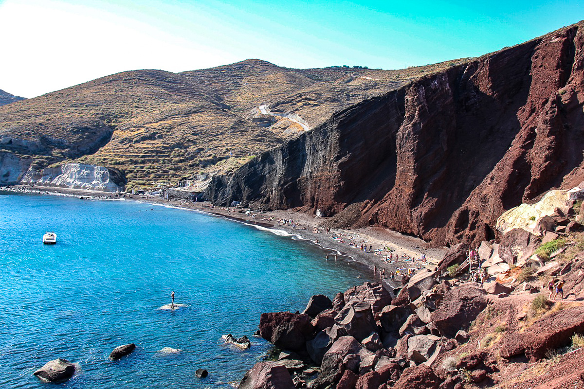 Santorini sala – lankytinos vietos, paplūdimiai, kelionės ir poilsis